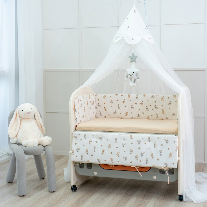 Baby Cot Singapore | Best Bedside Crib for Newborns - RaaB Family